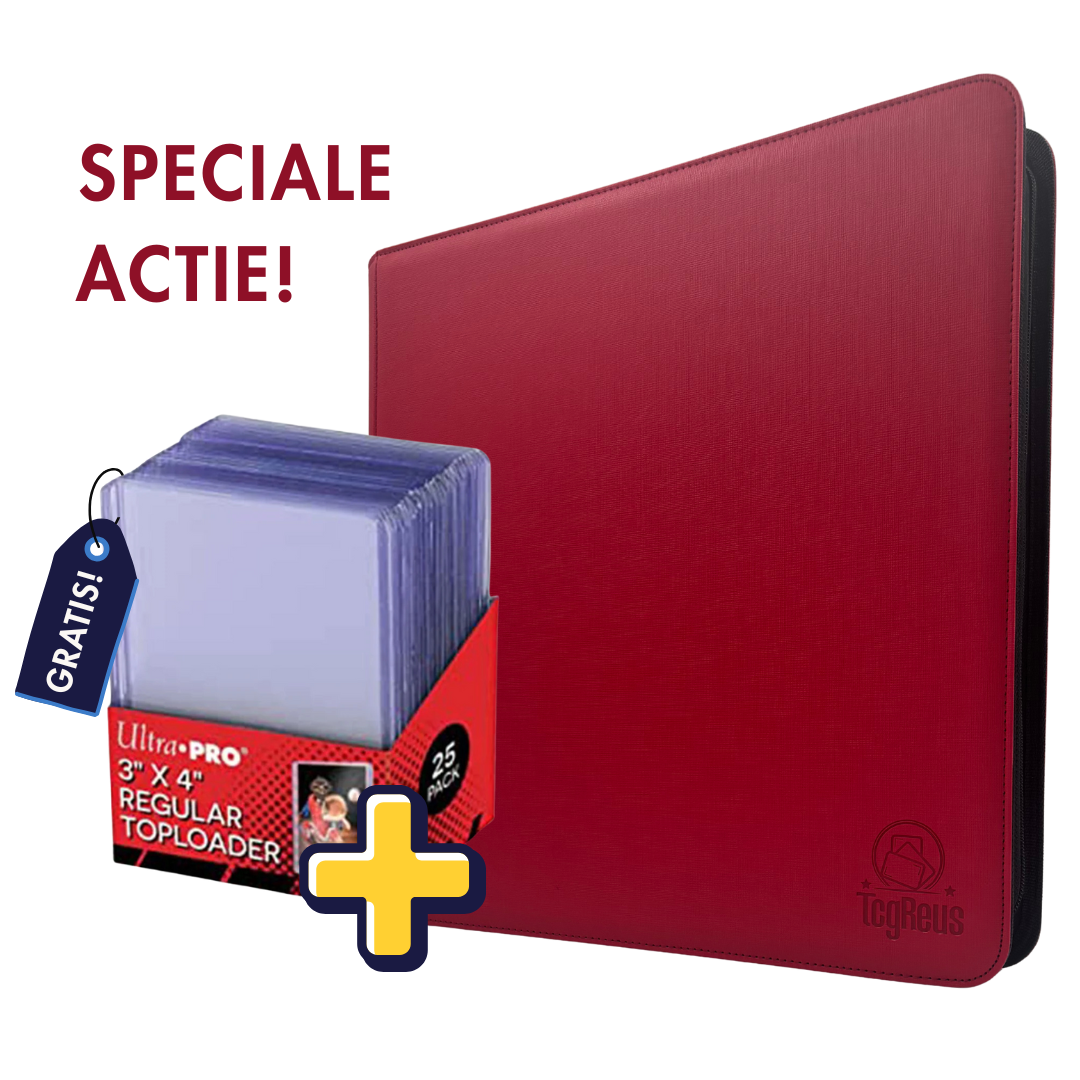 Pokémon TCG - TcgReus Toploader Binder 12-pocket map ACTIE | TcgReus